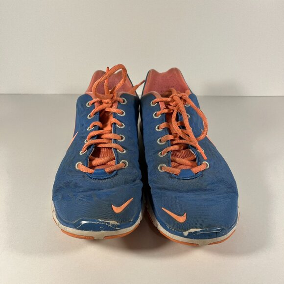Nike | Shoes | Nike Tennis Shoes Sneakers Blue And Orange Size 9 Womens ...